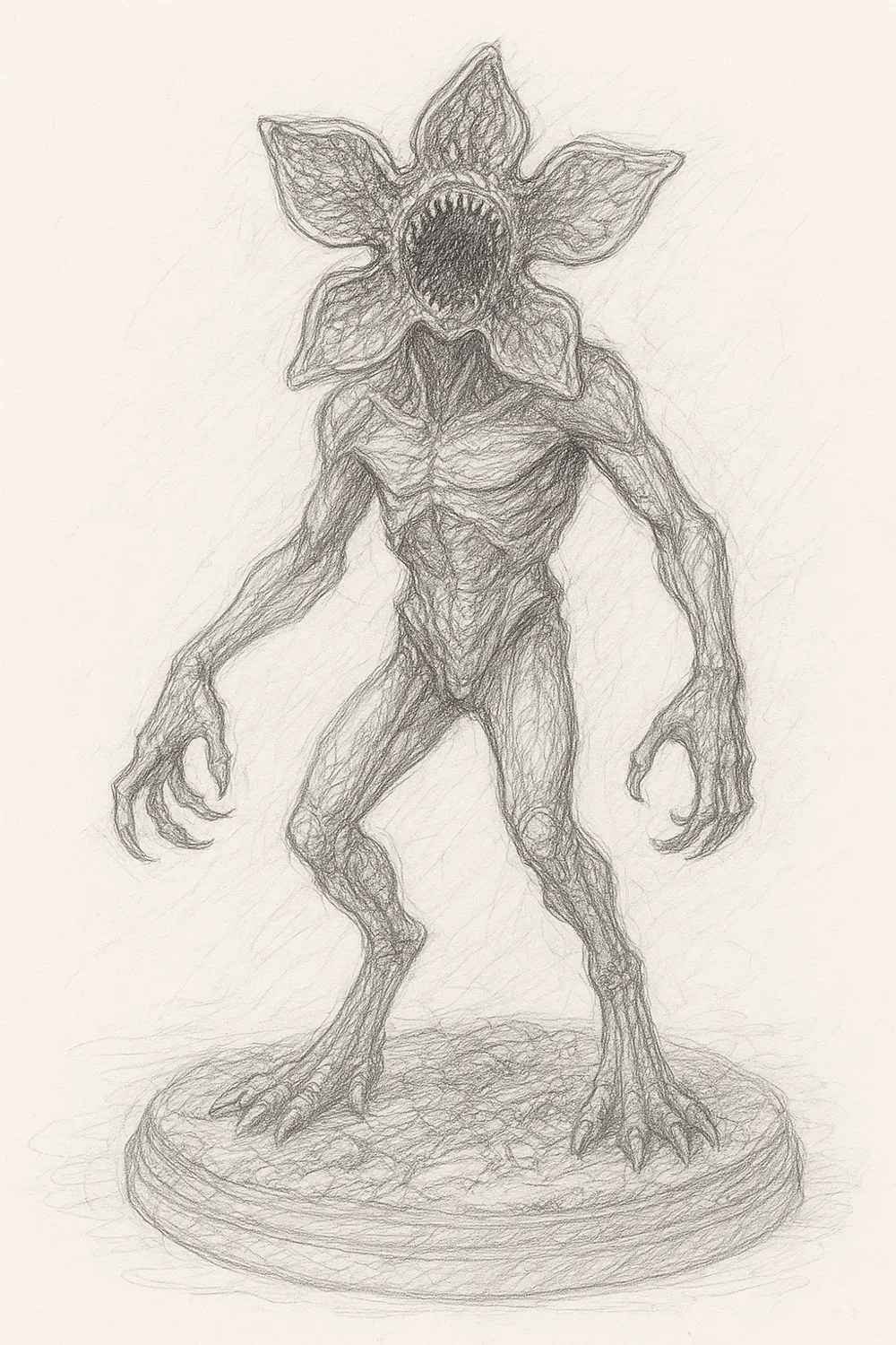 Demogorgon from Stranger Things - Free 3D Print Model - MakerWorld