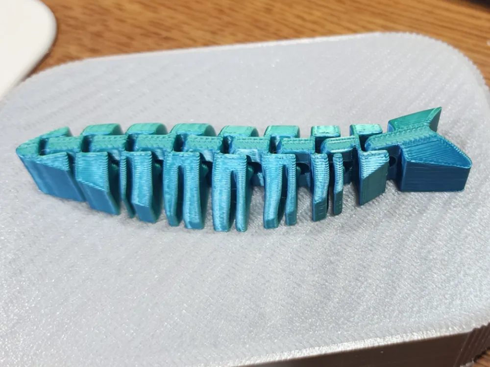 Flexi Fidget Articulating Sardine by TCS ThreeD - MakerWorld