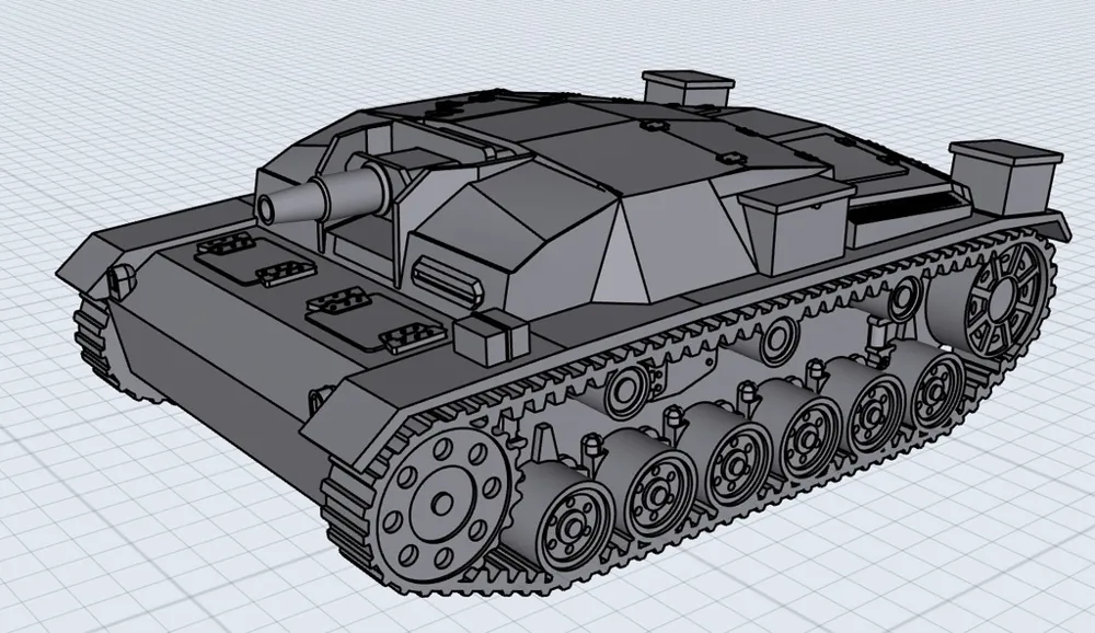 Stug 3b Tank by Mo2408 - MakerWorld
