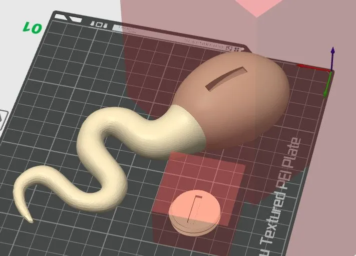 Sperm Bank (Coin Bank) by Zoidbergererer MakerWorld: Download Free 3D Models
