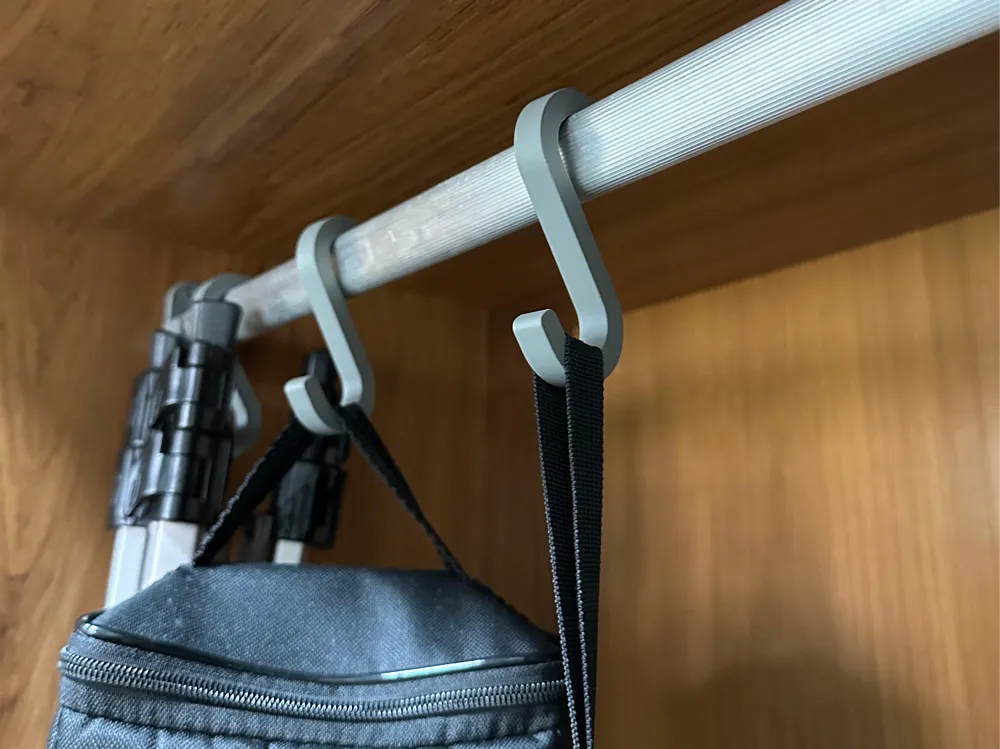 Hook Organizer for Closet - Minimalist Hanger by UniDuni3d - MakerWorld