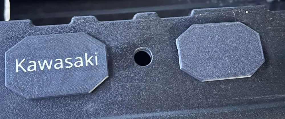 2025 Kawasaki Ridge Stake Hole Covers - Free 3D Print Model - MakerWorld