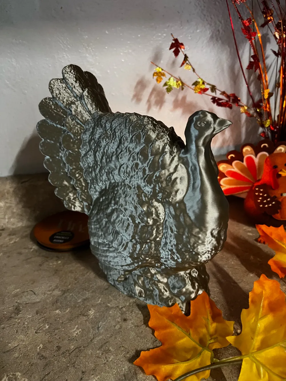 Thanksgiving Turkey Sculpture by Dadtaxes3D - MakerWorld