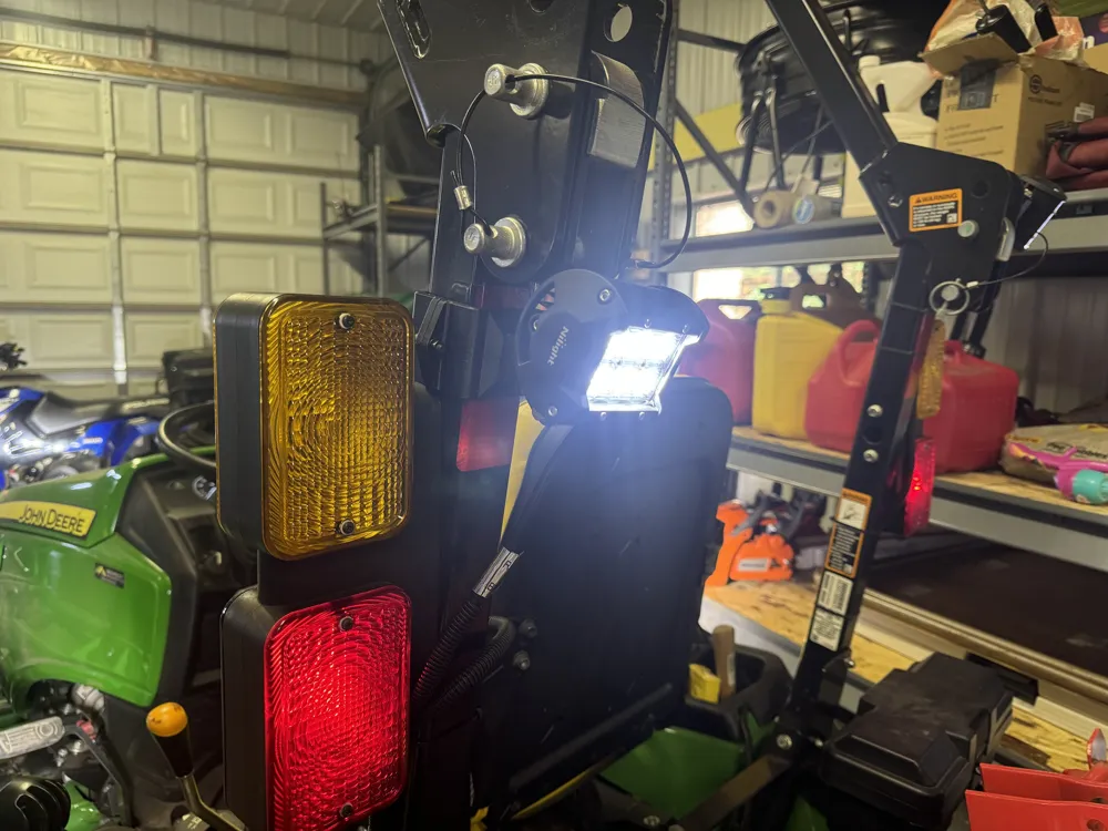Tractor LED Light Bracket for ROPS by csixl MakerWorld: Download Free ...