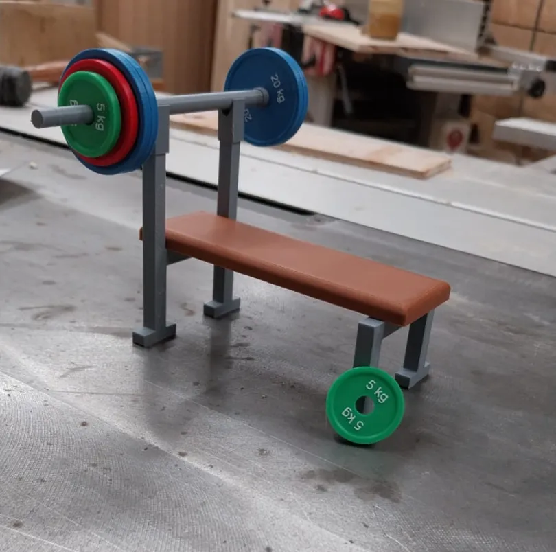 Benchpress trophy by Philipp - MakerWorld