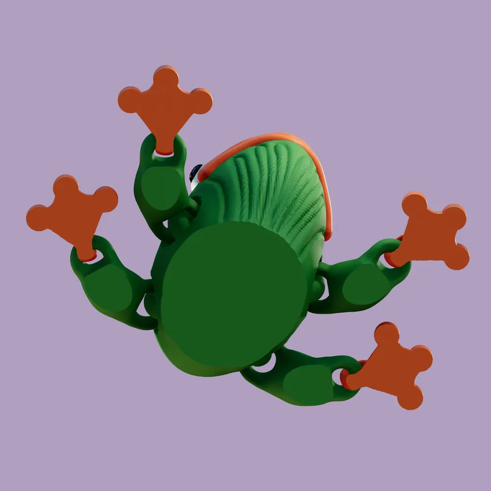 Goofy ahh articulated frog by Pipponji - MakerWorld