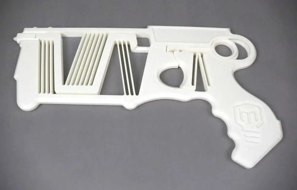 Mark Rober Blaster NERF Remix + 8 Darts Remixed by DarkHorseDesignWorks - MakerWorld