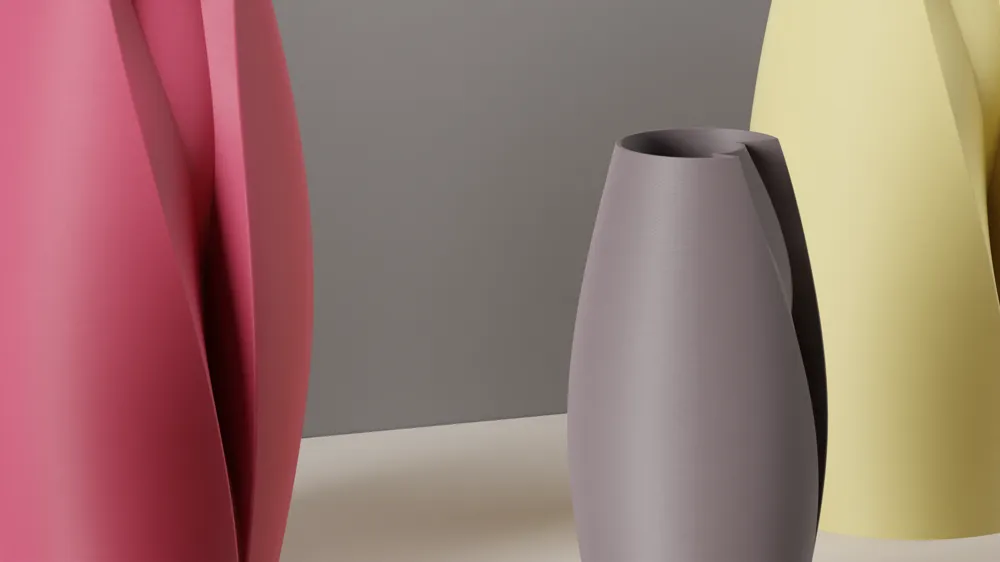 Elegant Vase Modern Home Décor Solid or Vase Mode - Free 3D Print Model ...