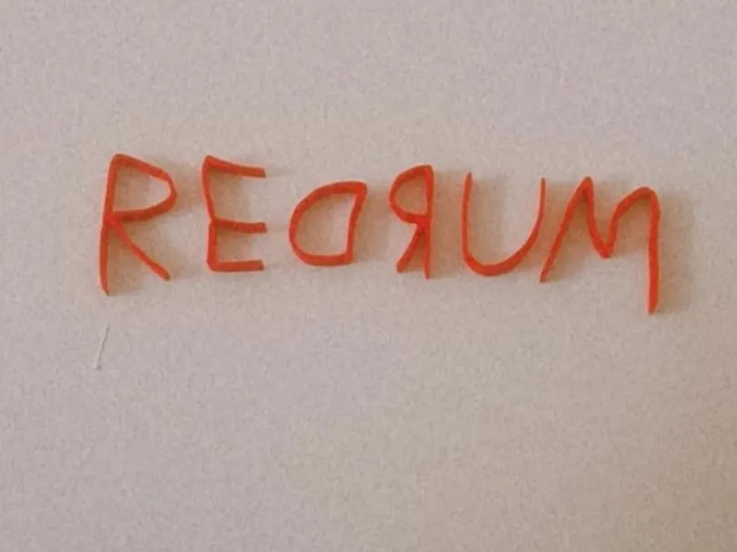 REDRUM - THE SHINING - Free 3D Print Model - MakerWorld