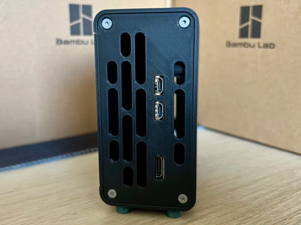 Fractal North Pi Rear Panel for Raspberry Pi Zero by cwurm - MakerWorld