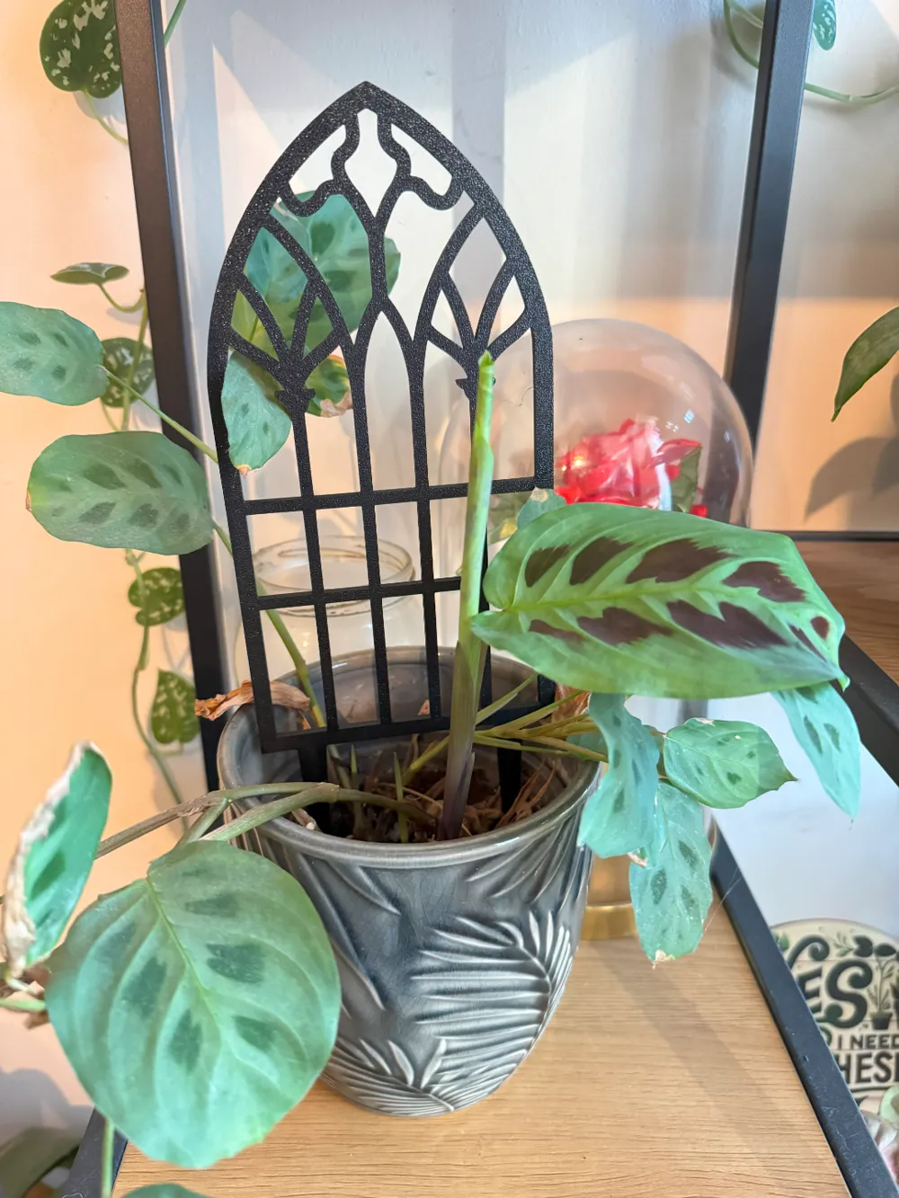 Plant trellis, support, Ghotic theme by Balrog MakerWorld: Download ...