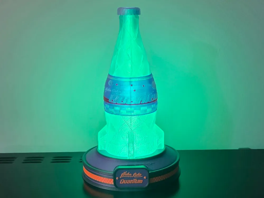 Nuka Cola Quantum - Light Display - Free 3D Print Model - MakerWorld