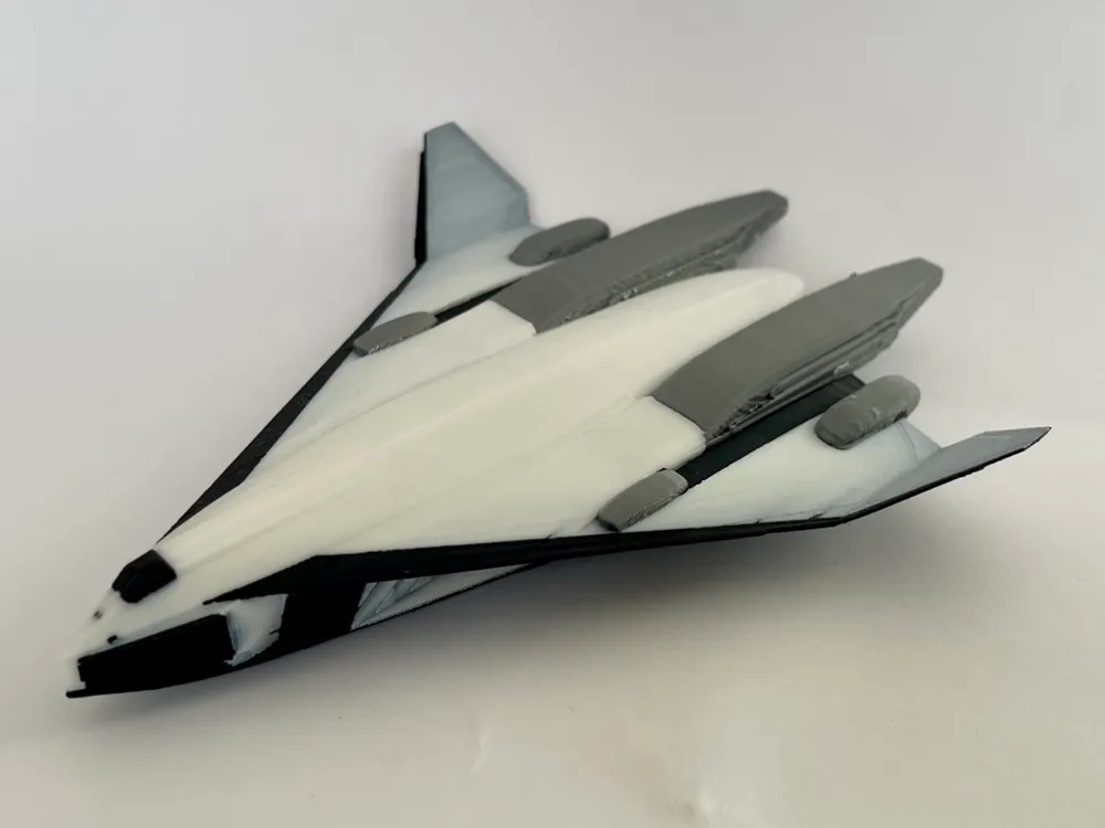 AVATAR Valkyrie Shuttlecraft Upgraded - Free 3D Print Model - MakerWorld