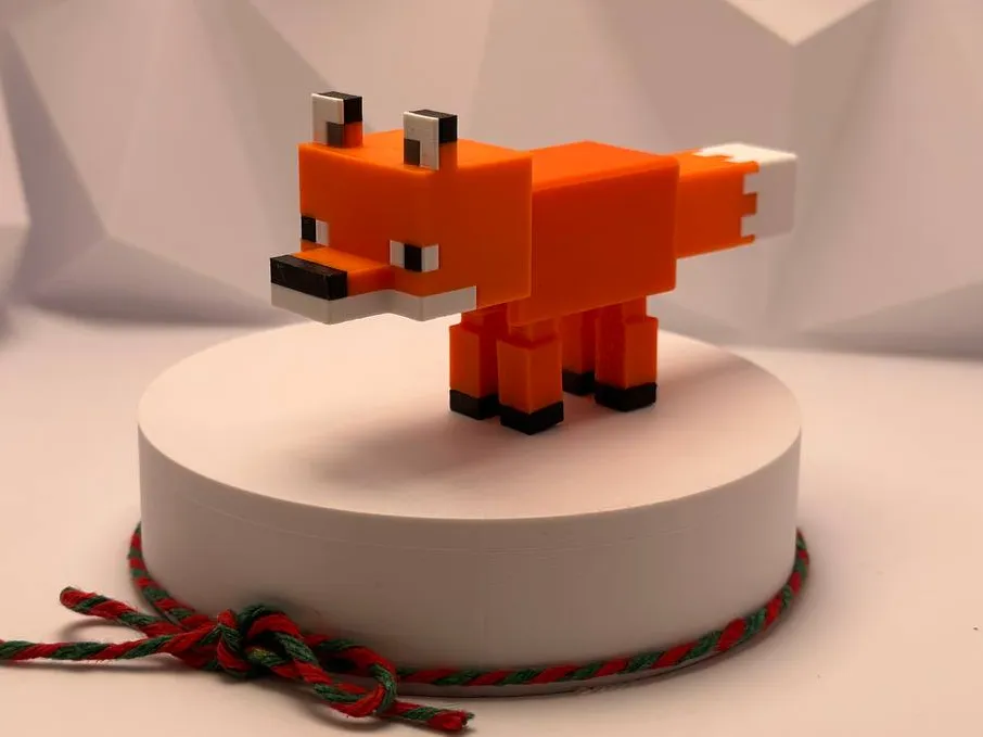 Minecraft Fox Articulated by kirimba MakerWorld: Download Free 3D Models
