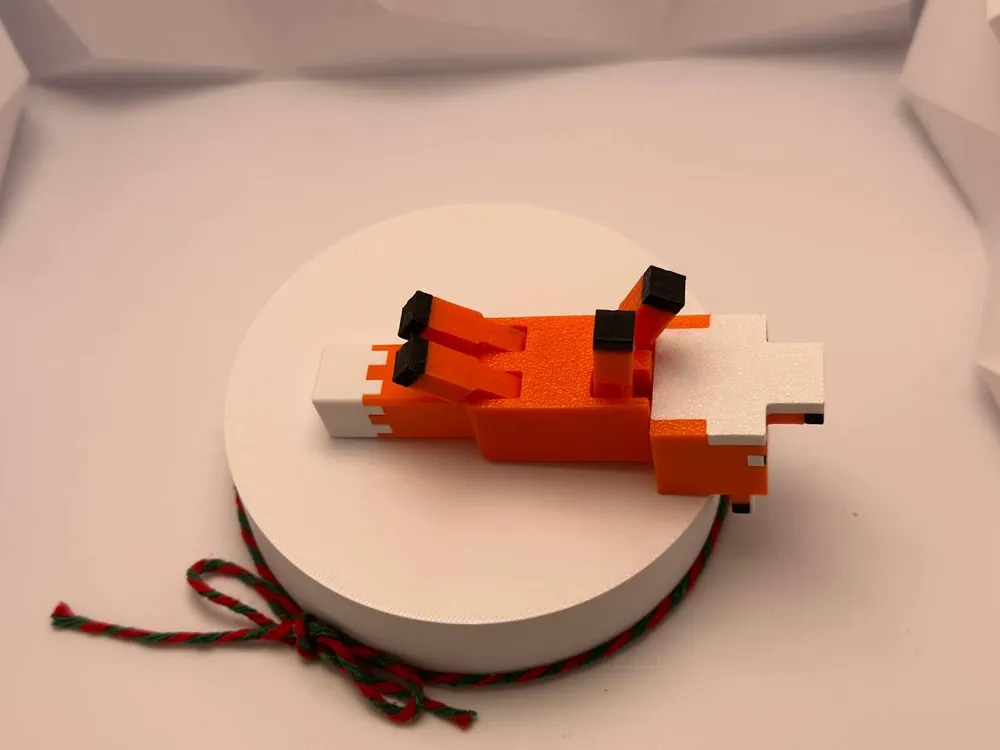 Minecraft Fox Articulated by kirimba MakerWorld: Download Free 3D Models