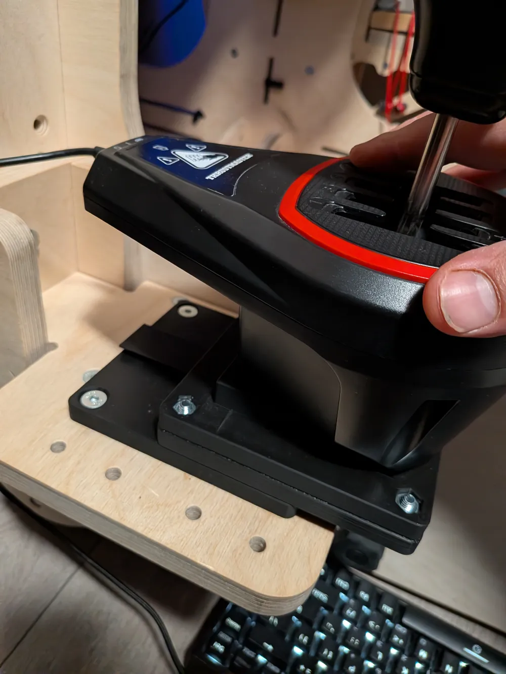 Sim rig shifter quick release mount - Free 3D Print Model - MakerWorld