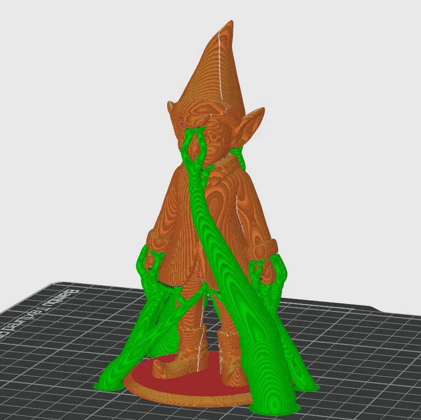 Figura de Elfo Navideño - Modelo de impresión 3D gratuito - MakerWorld