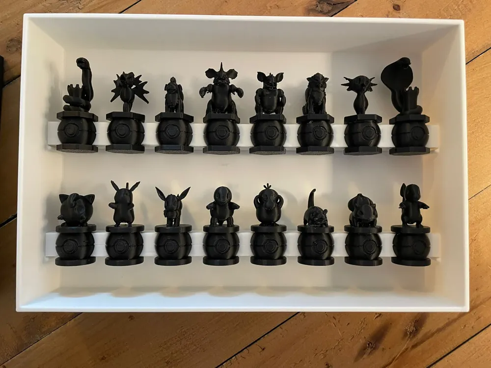 Box for Pokemon Chess Set - Free 3D Print Model - MakerWorld