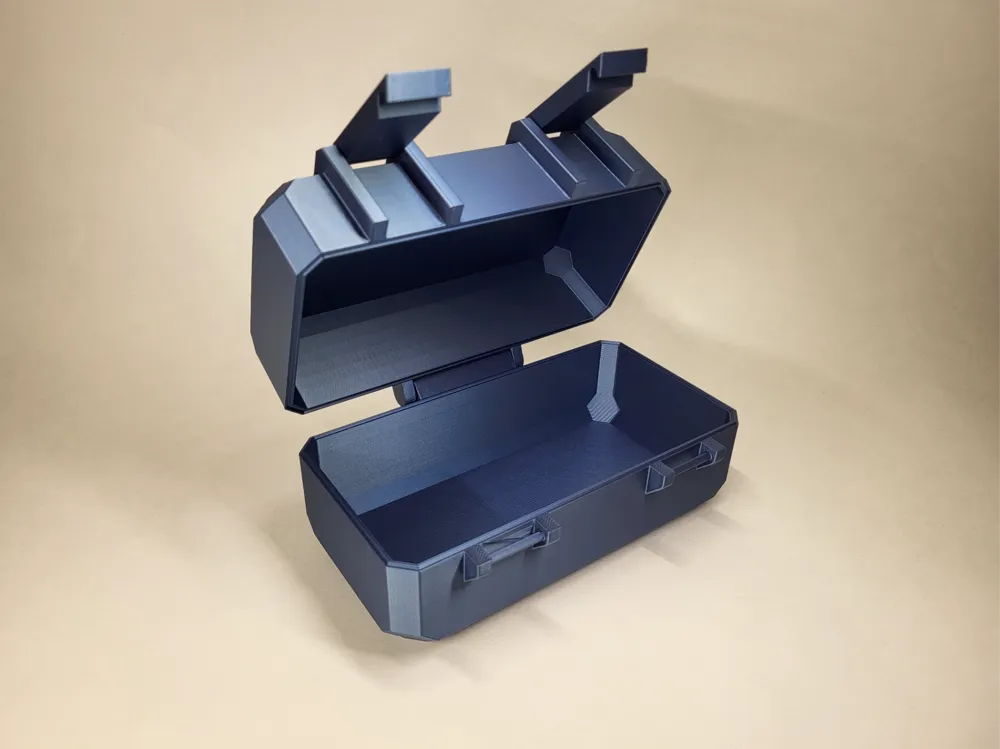 Large Print In Place Latching Box by Hester MakerWorld: Download Free ...