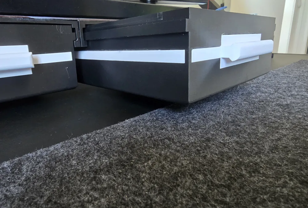 Magnetic Desk Underside Drawer - Free 3D Print Model - MakerWorld