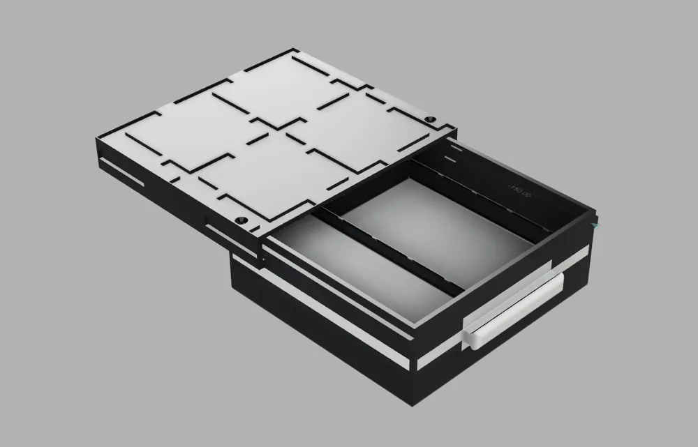 Magnetic Desk Underside Drawer - Free 3D Print Model - MakerWorld