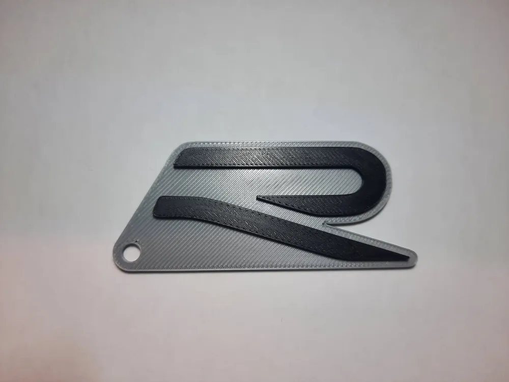 New Volkswagen R Logo - Keychain by Luke-Leek-98 - MakerWorld