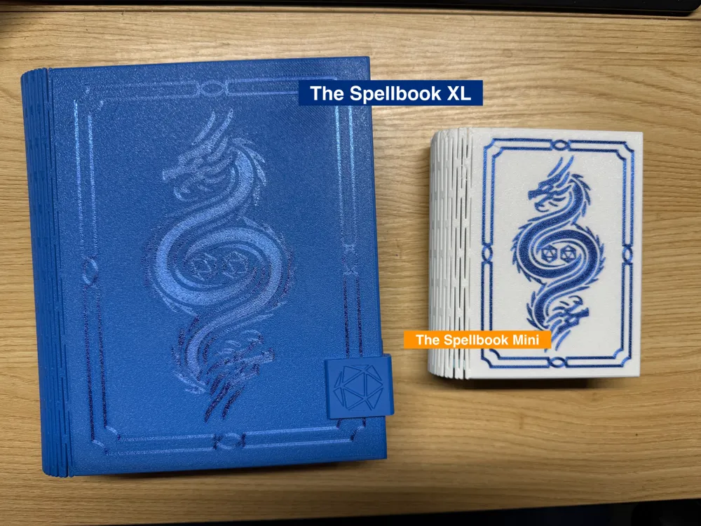 Mini Spellbook Style TTRPG Box A1 Mini Compatible by Hilliard Hall ...