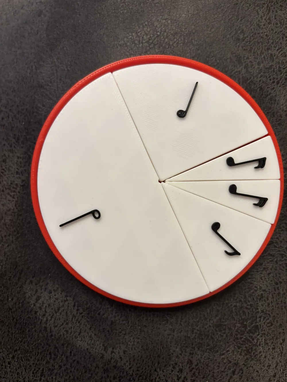 Music Rhythm Pie Game Updated - Free 3D Print Model - MakerWorld