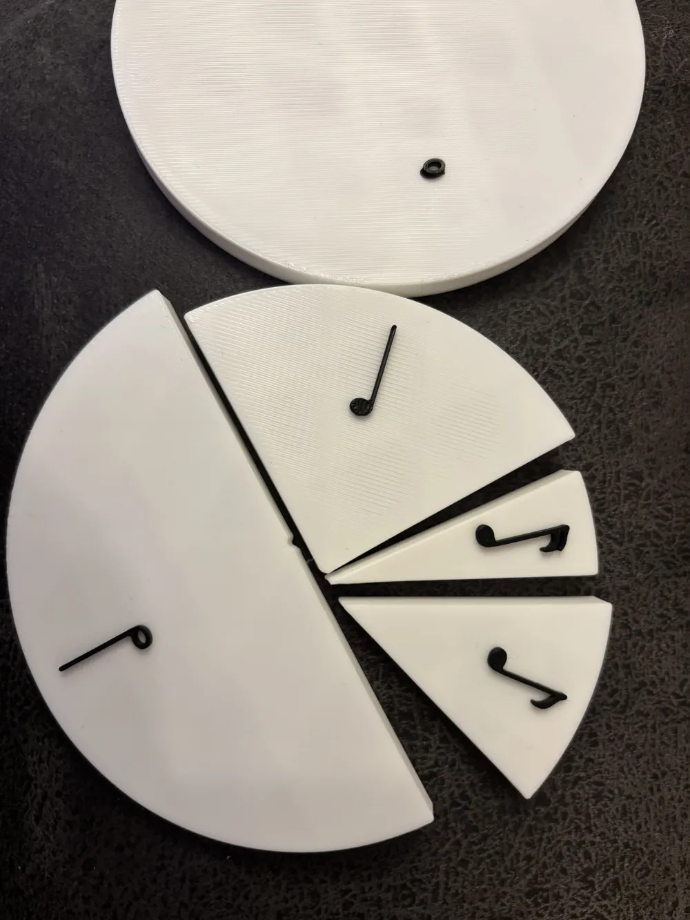 Music Rhythm Pie Game Updated - Free 3D Print Model - MakerWorld