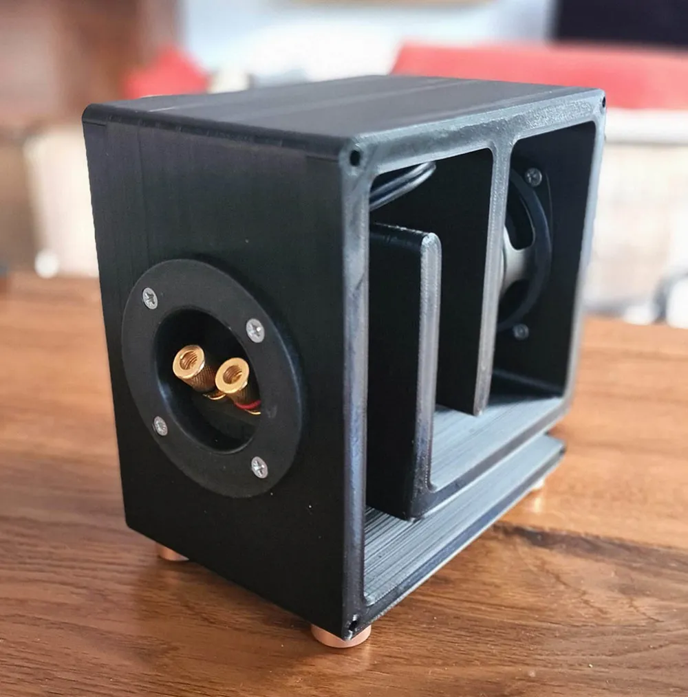 Desk Mini Subwoofer - Free 3D Print Model - MakerWorld
