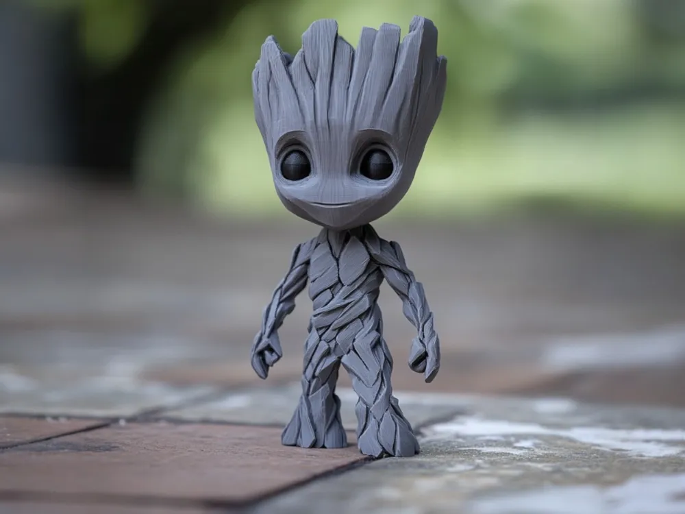 Mini Groot Figurine by Layered Studio - MakerWorld