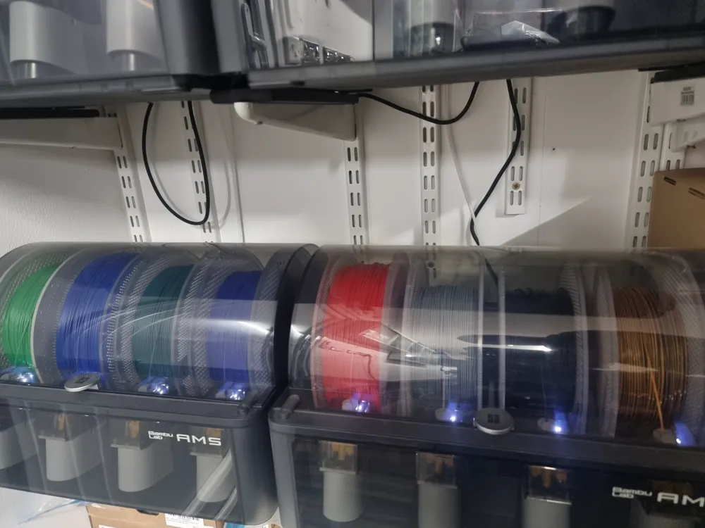 Bambu Lab AMS Wall Mount Brackets to fit 320mm Twin Slot Shelving ...