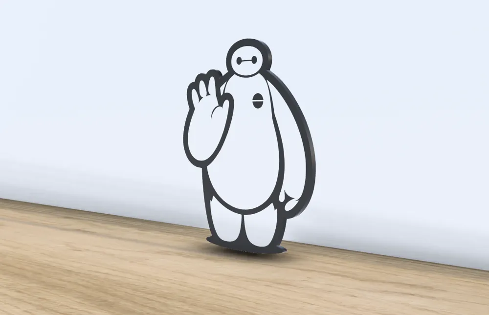 Baymax - 2d - AI Generated by JF-699 - MakerWorld
