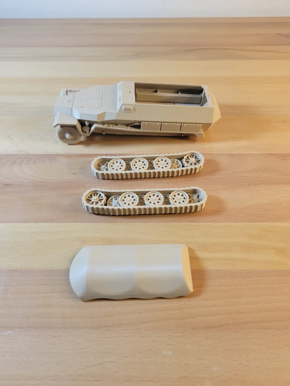 German Halftrack - Free 3D Print Model - MakerWorld