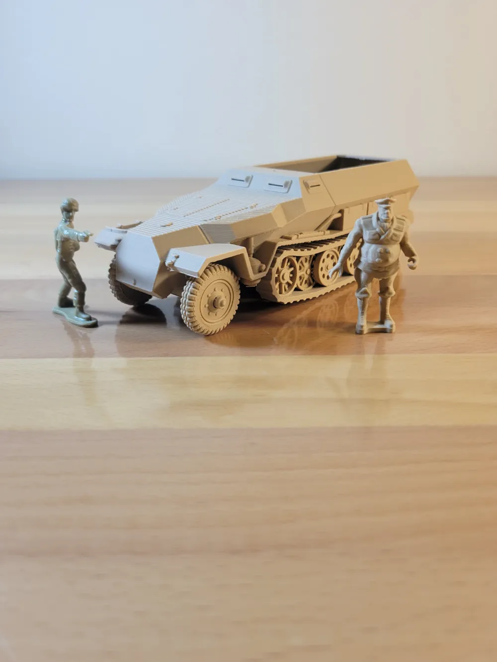 German Halftrack - Free 3D Print Model - MakerWorld