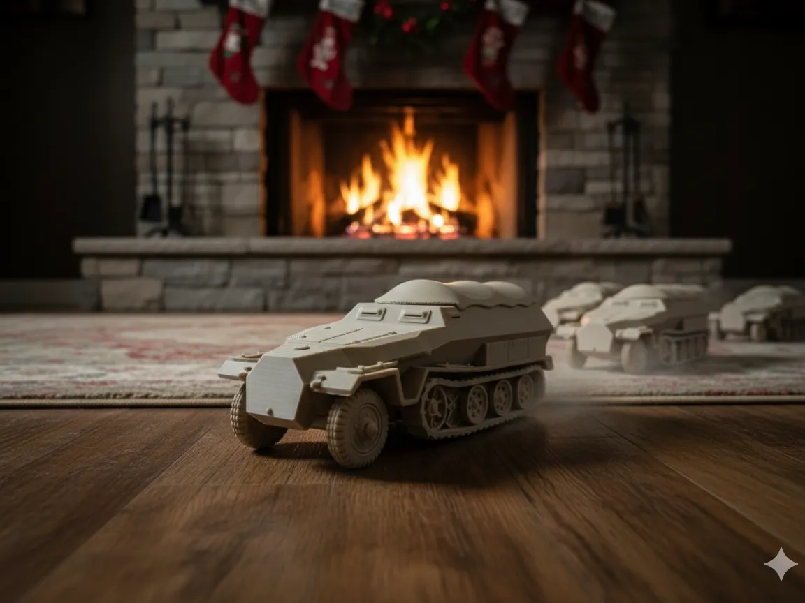 German Halftrack - Free 3D Print Model - MakerWorld