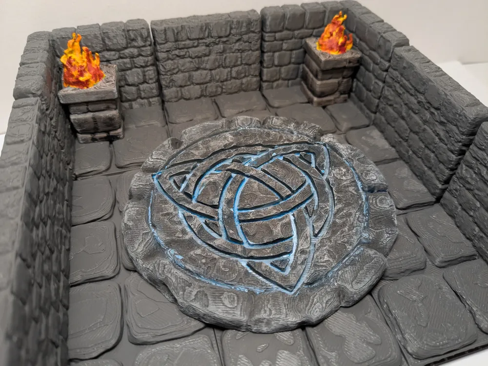 Ritual stone circle - 3 variants - DND scenery by Together 3D ...