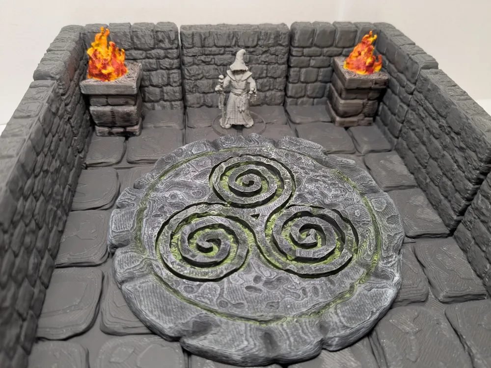 Ritual stone circle - 3 variants - DND scenery - Free 3D Print Model ...