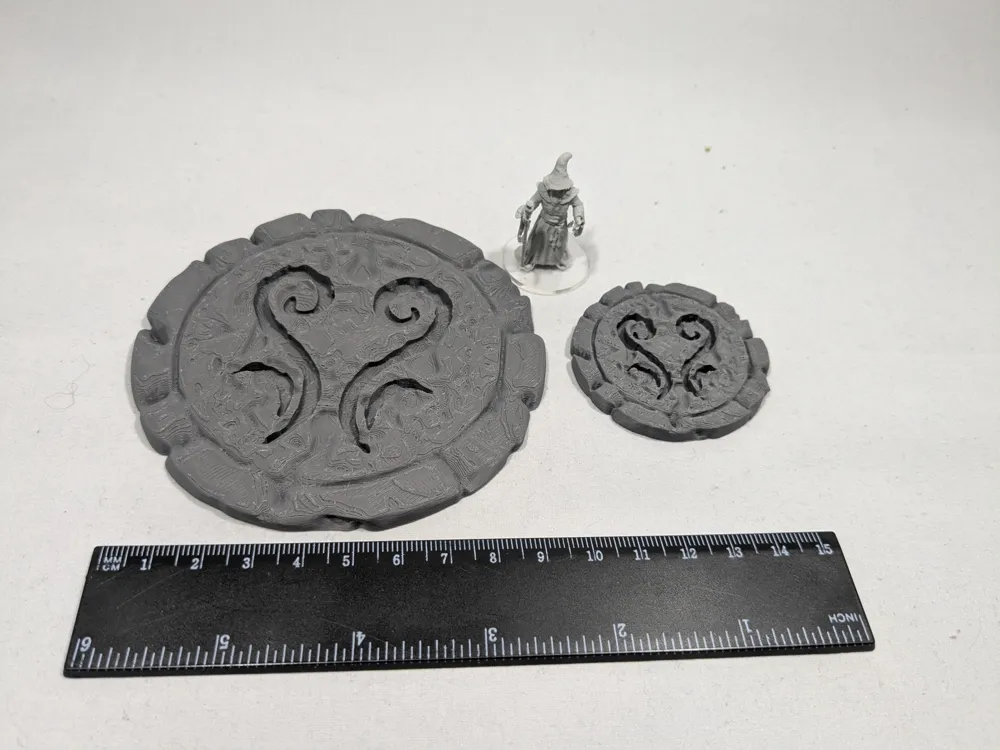 Ritual stone circle - 3 variants - DND scenery - Free 3D Print Model ...