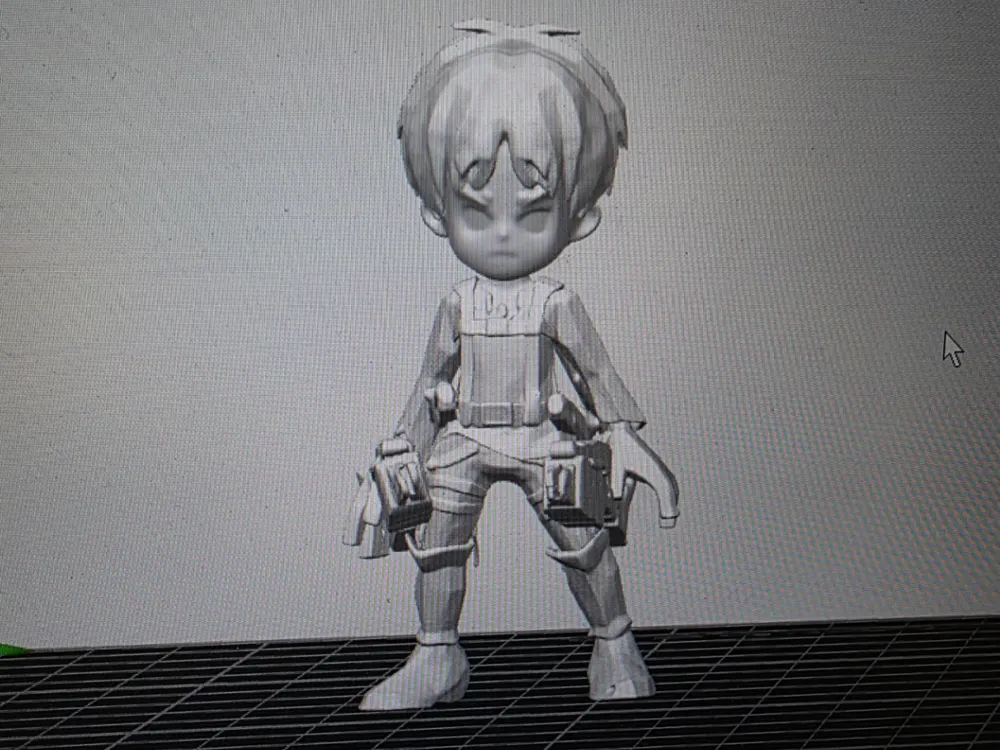 Attack on Titan Eren Yeager by RintoMakerWorld: Download Free 3D Models