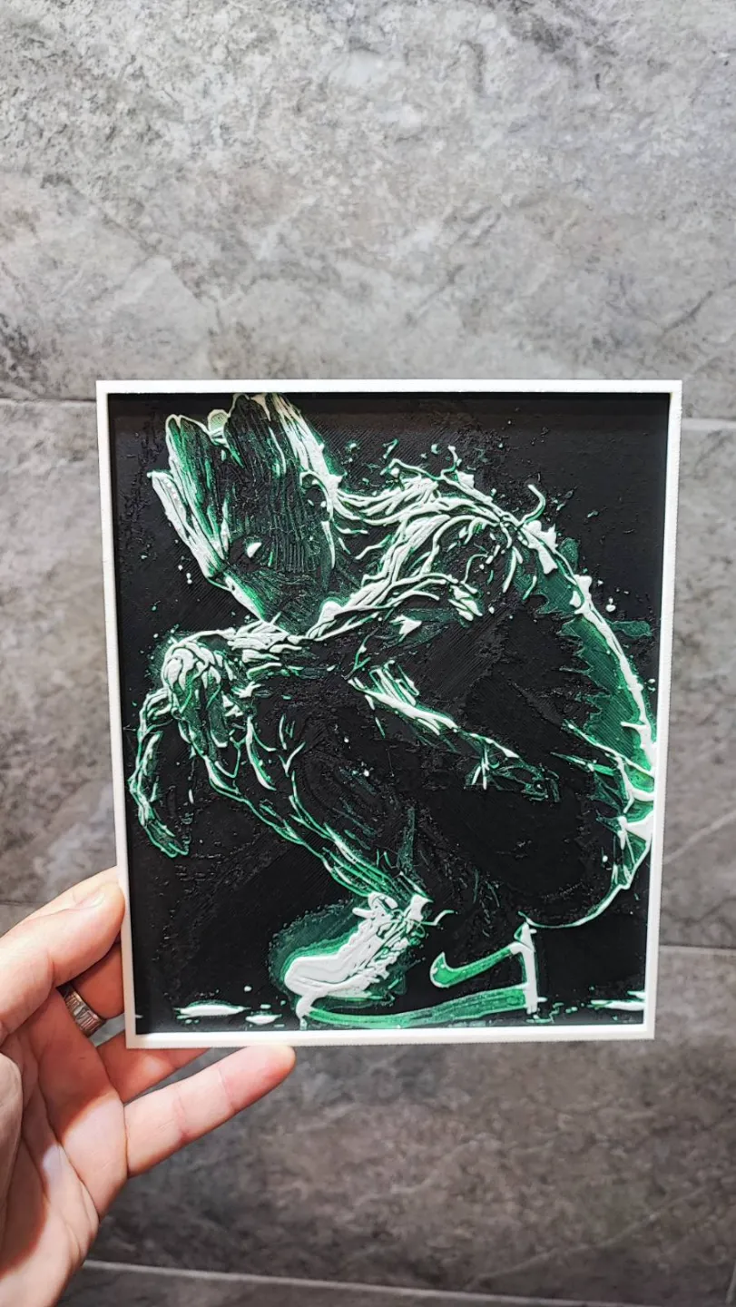 Groot Nike by Garuda3D - MakerWorld
