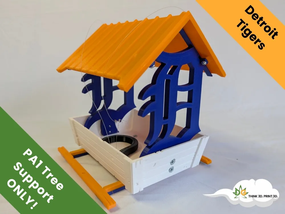 Detroit Tigers Support Tree for PA1 Birdfeeder by DankGraphics3D ...