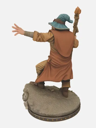 Elminster (Wizard) - Free 3D Print Model - MakerWorld