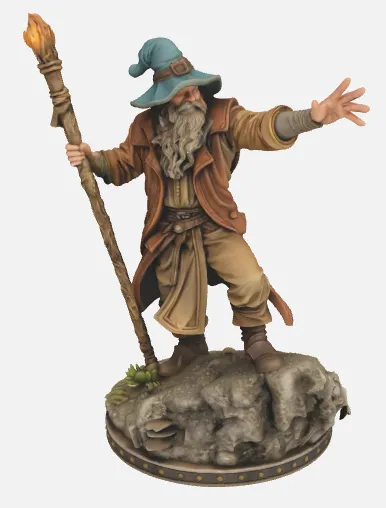 Elminster (Wizard) - Free 3D Print Model - MakerWorld