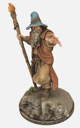 Elminster (Wizard) - Free 3D Print Model - MakerWorld