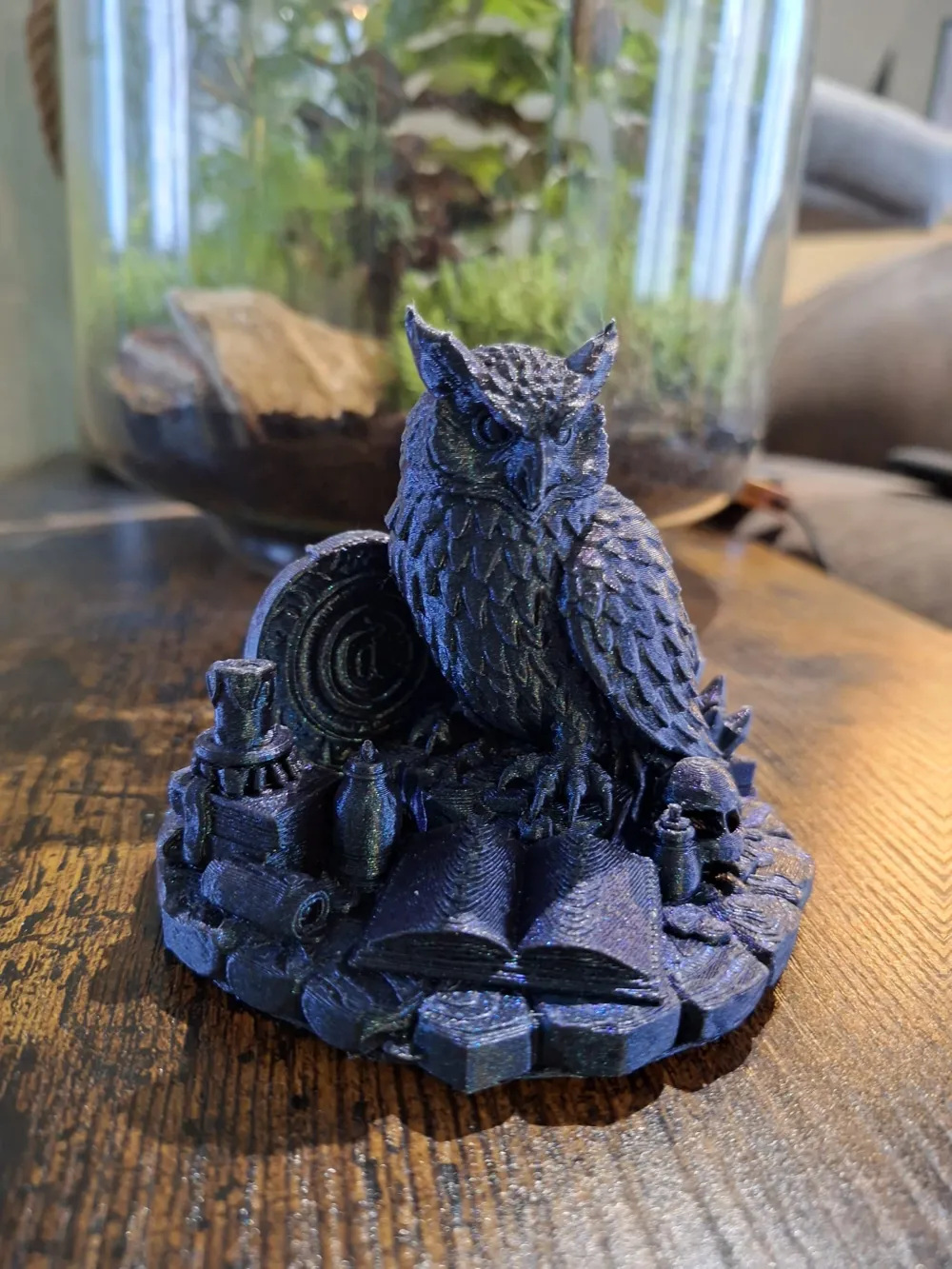 The Guardian of the Grimoire — Arcane Owl - Free 3D Print Model ...