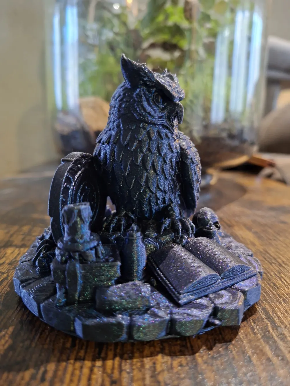 The Guardian of the Grimoire — Arcane Owl - Free 3D Print Model ...