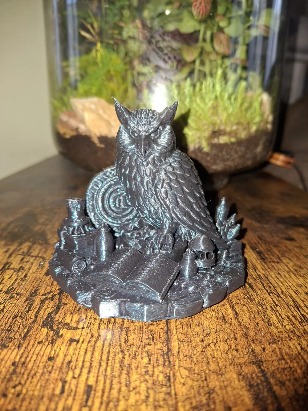 The Guardian of the Grimoire — Arcane Owl - Free 3D Print Model ...