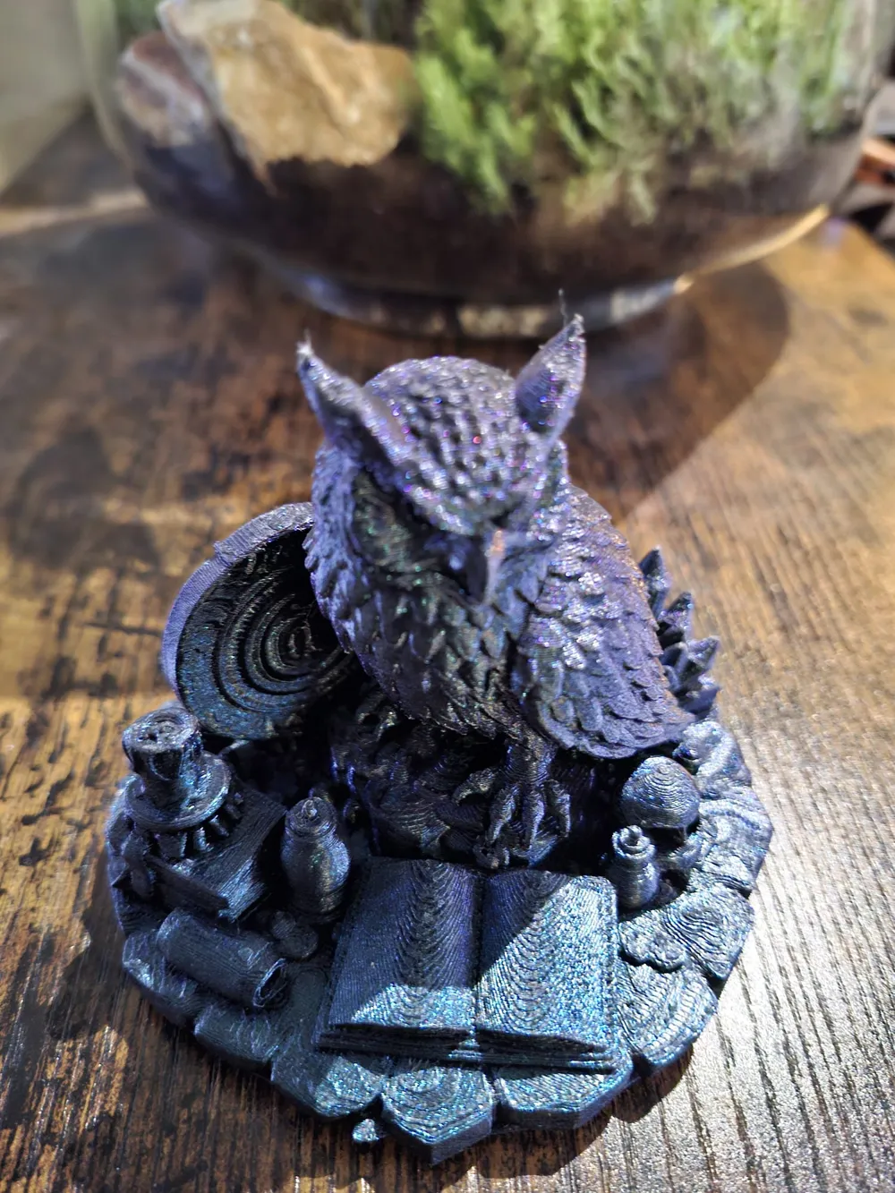 The Guardian of the Grimoire — Arcane Owl - Free 3D Print Model ...