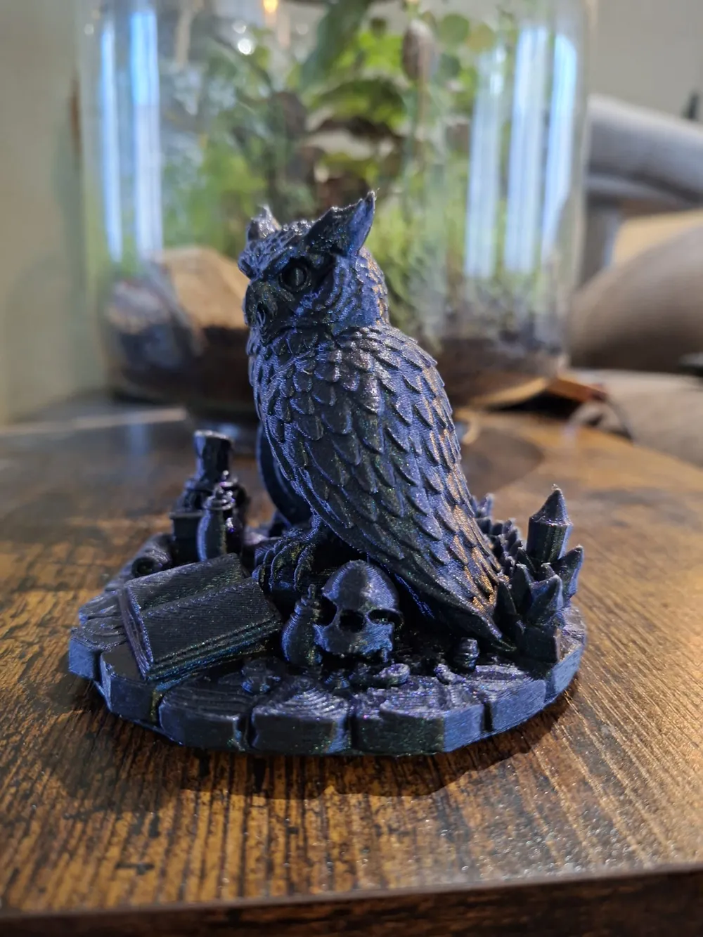 The Guardian of the Grimoire — Arcane Owl - Free 3D Print Model ...